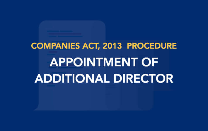 Procedure for Appointment of Additional Director | Lawrbit