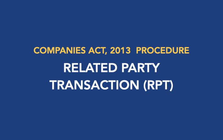 Procedure for Related Party Transaction (RPT) | Lawrbit