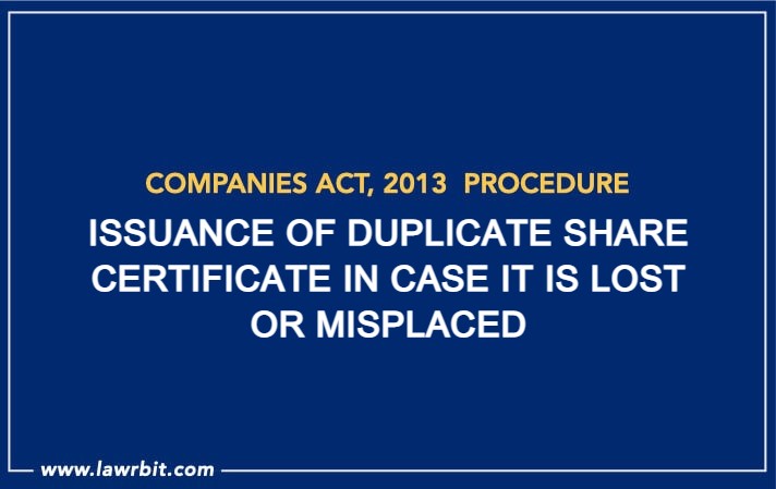 Re Letter For Duplicate Share Certificate Format Design Talk