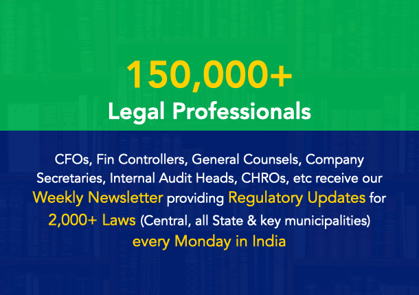 Subscribe to Regulatory Update Newsletter India | Lawrbit